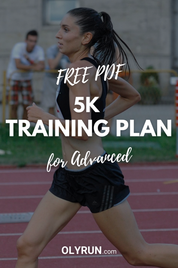 5K Training Plan For Advanced Runners [FREE PDF] | OLYRUN