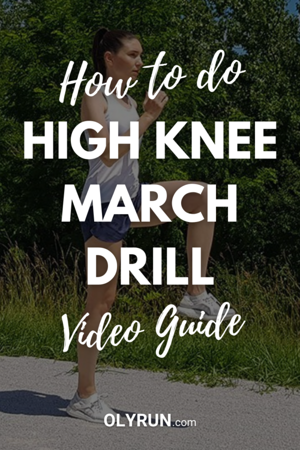 How To Properly Do High Knee March Drill Step By Step